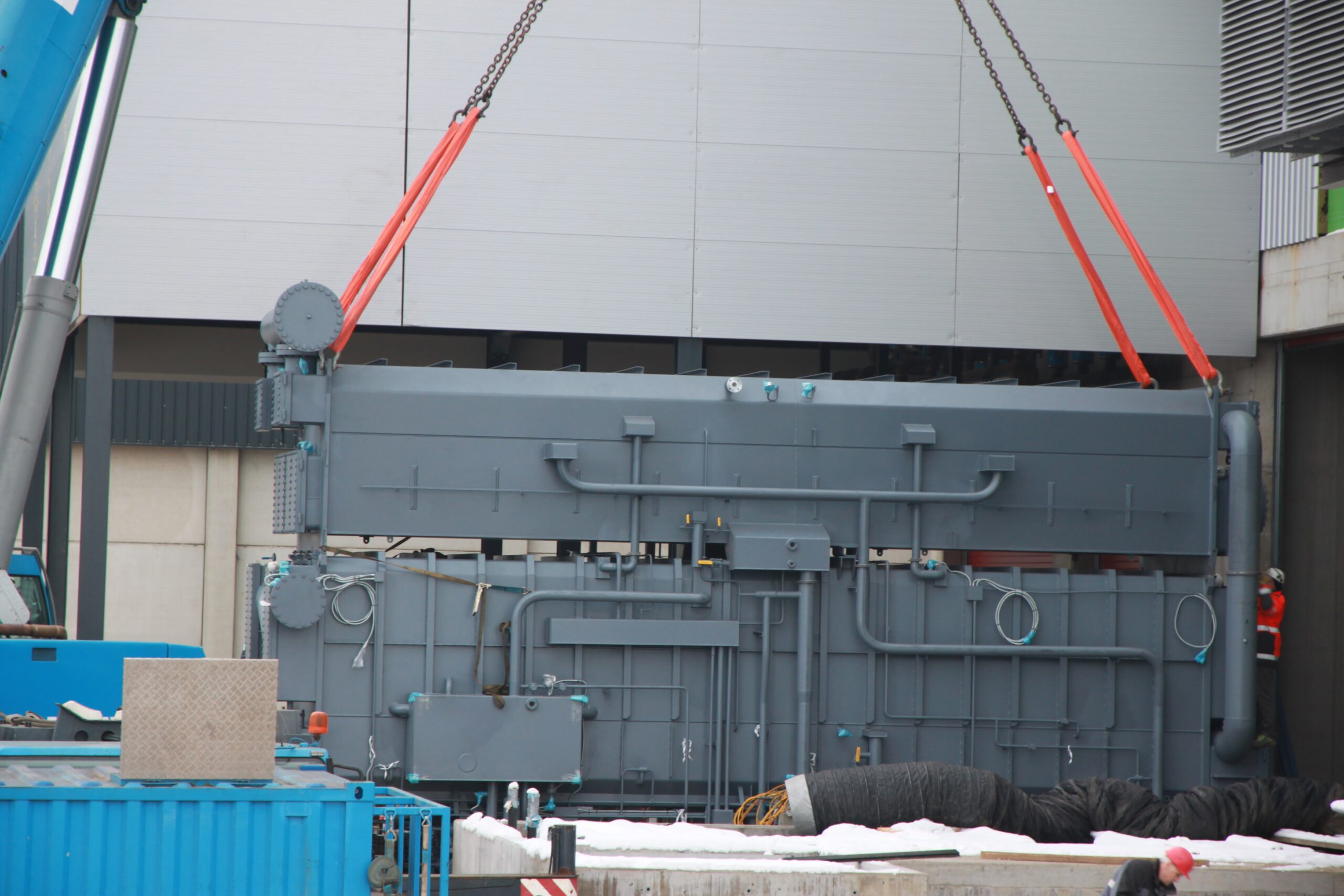 Heat pump for biomass heating systems in Klagenfurt